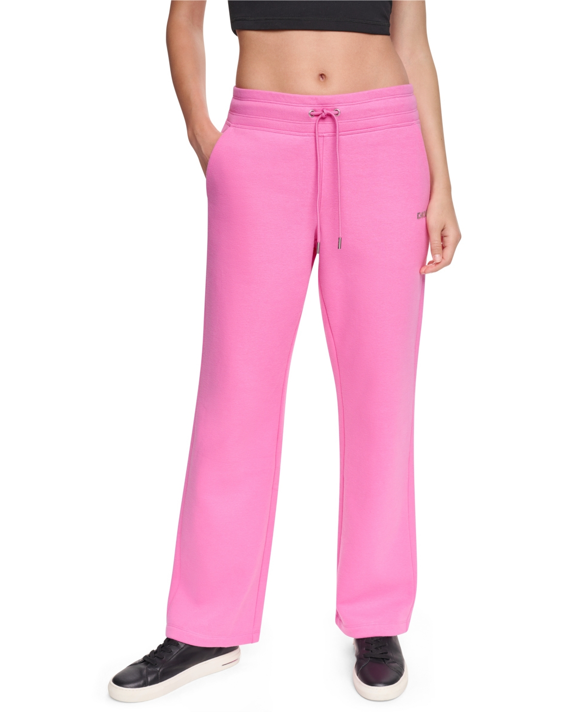 Click here for Dkny Womens Metallic Bubble Open Leg Pull-On Pants... prices