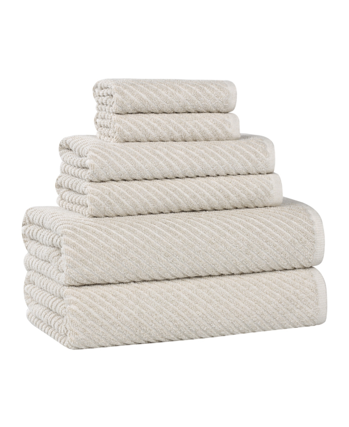 Click here for Superior Amelia Cotton 6-Piece Towel Set - Beige prices