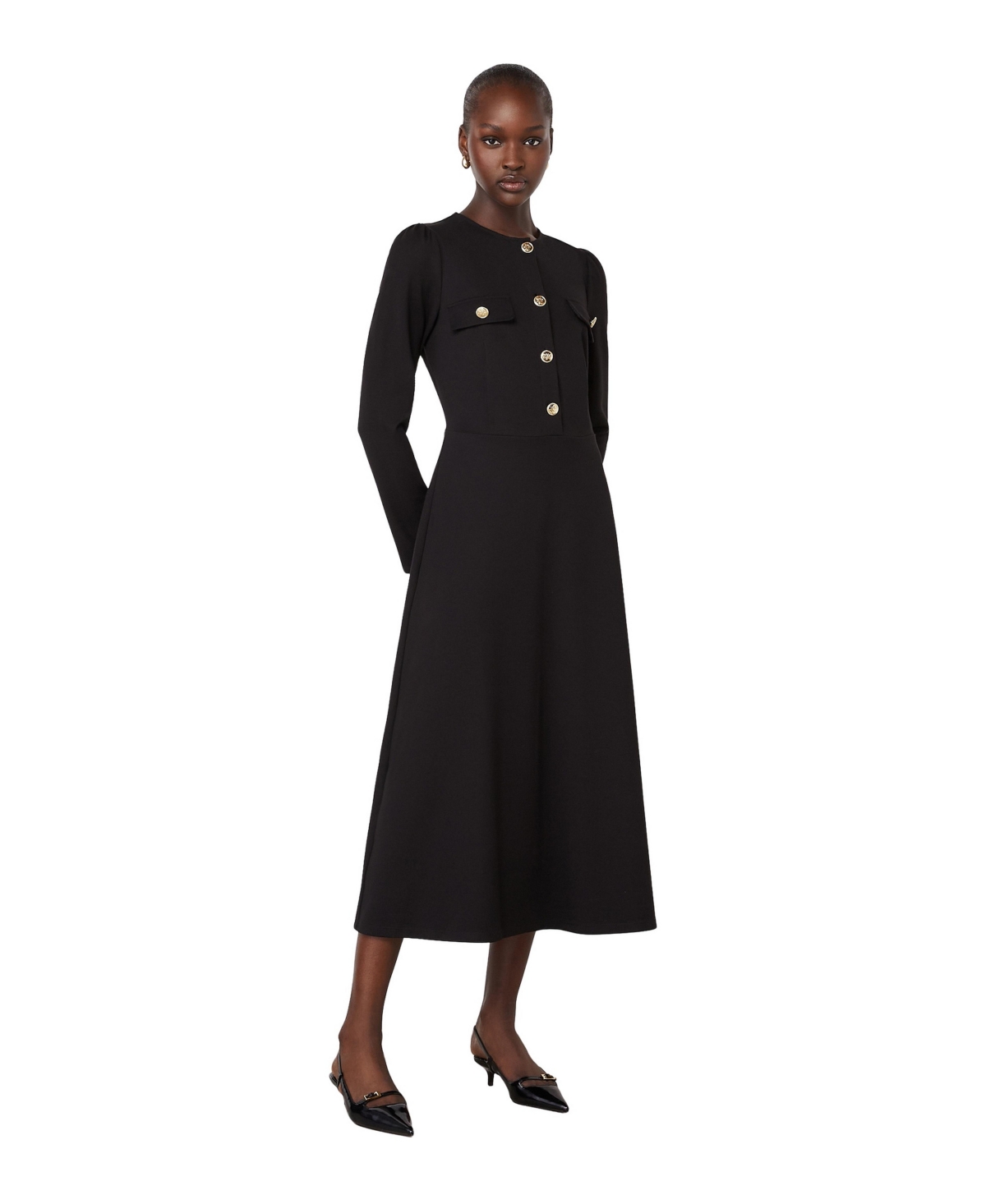 Click here for Finery London Womens Gilly Ponte Jersey Midi Dress... prices