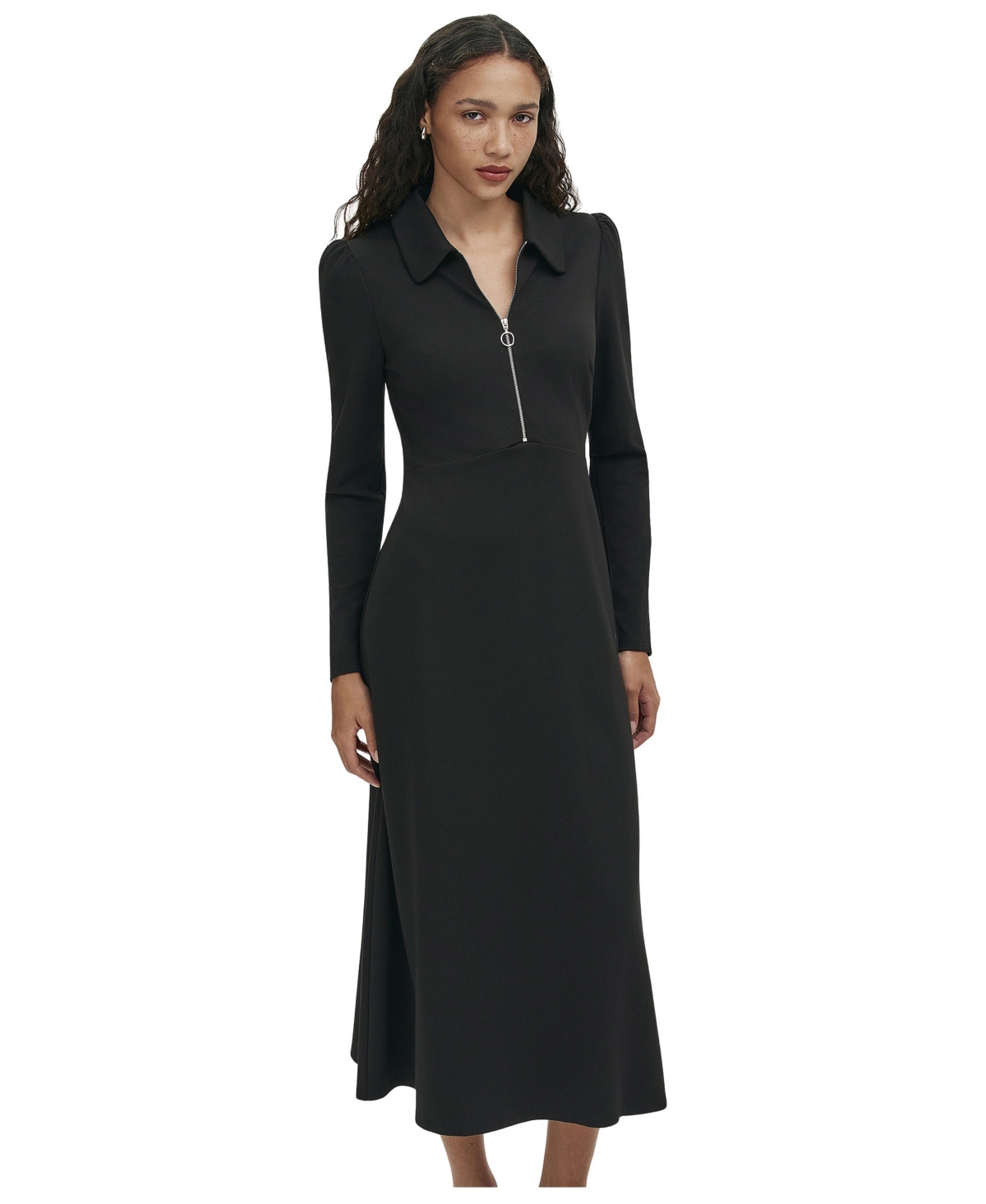 Click here for Finery London Womens Elvira Ponte Jersey Zip Front... prices