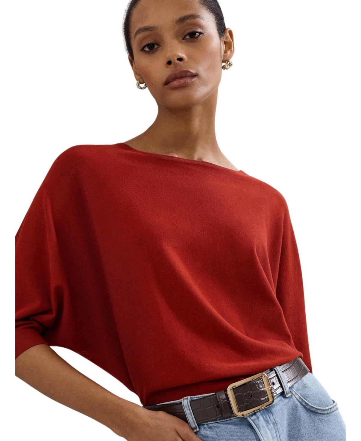 Click here for Phase Eight Womens Cristine Knit Jumper - Tan prices