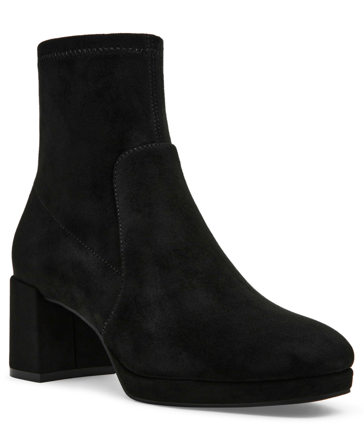 Click here for Anne Klein Womens Main Block Heel Dress Booties -... prices