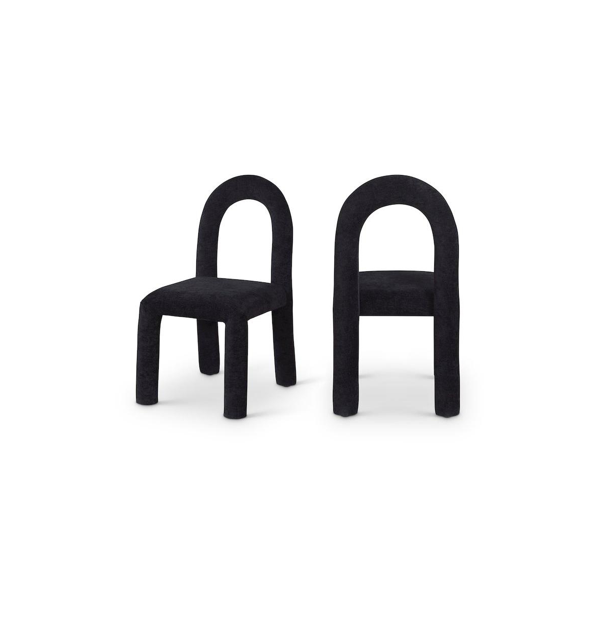 Click here for Meridian Furniture Amari Chenille Fabric Dining Ch... prices