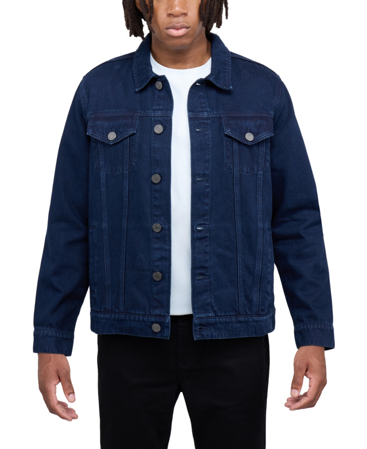 Click here for X-Ray Mens Denim Jacket - Navy prices