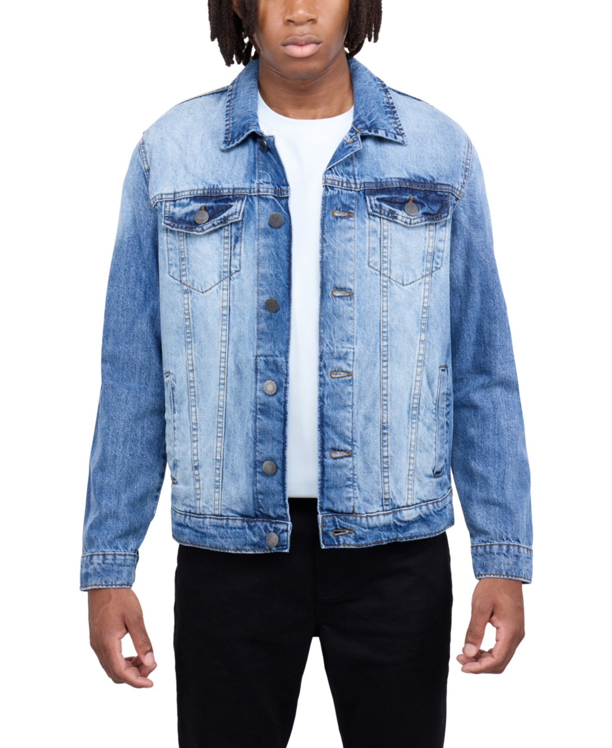 Click here for X-Ray Mens Denim Jacket - Med wash prices