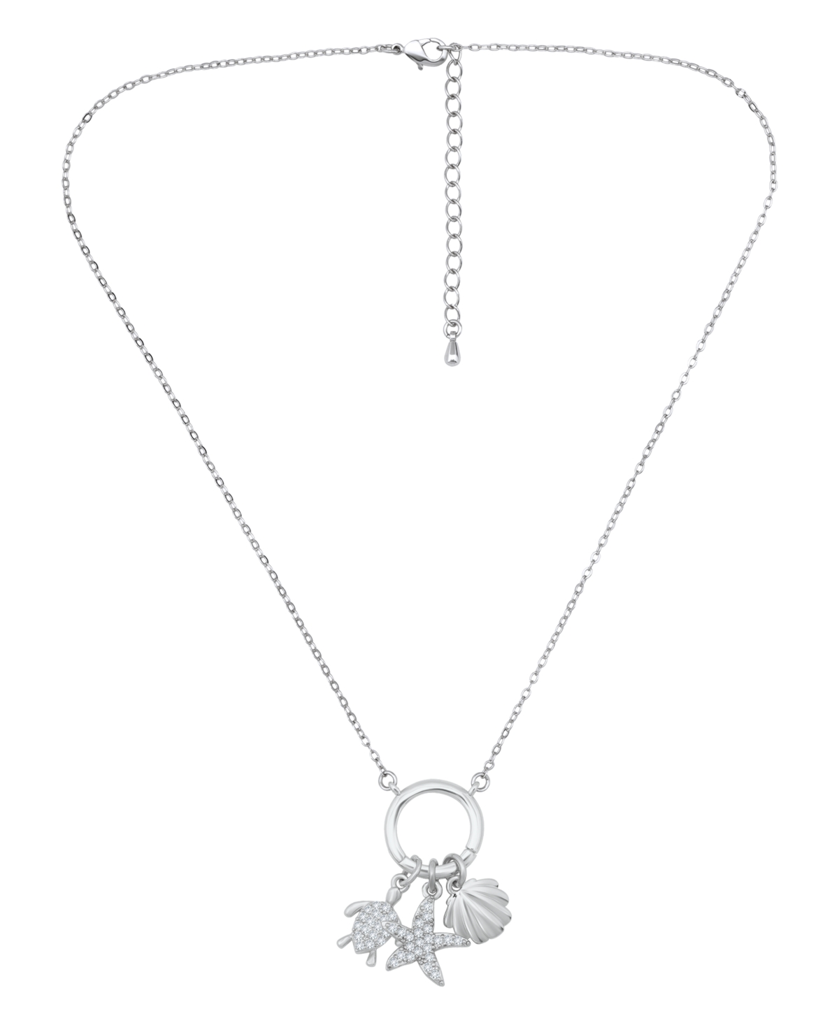Click here for Womens Cubic Zirconia 5/8ct. t.w. Turtle  Starfish... prices