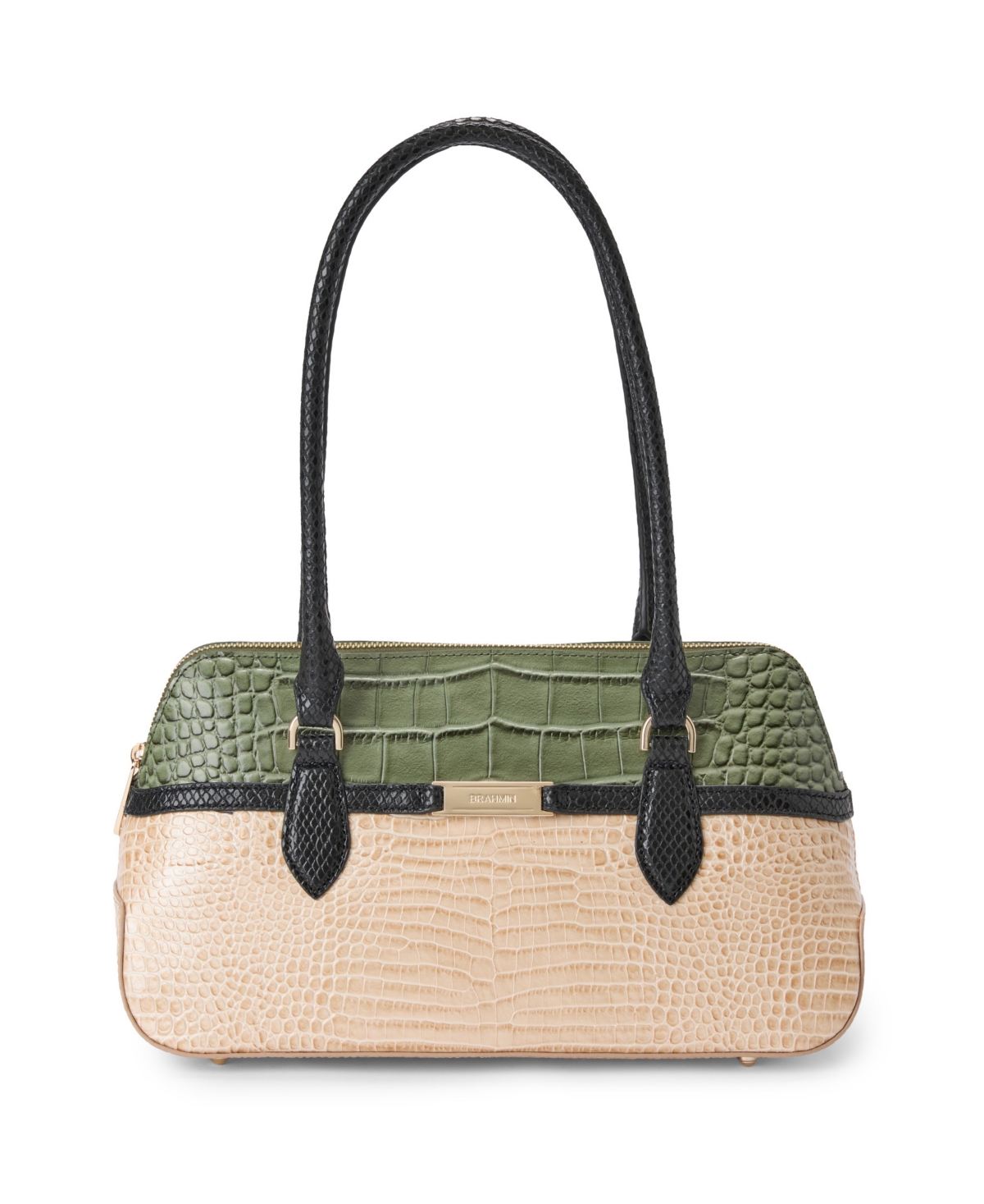 Click here for Brahmin Jennifer Hawthorn Medium Satchel Handbag -... prices