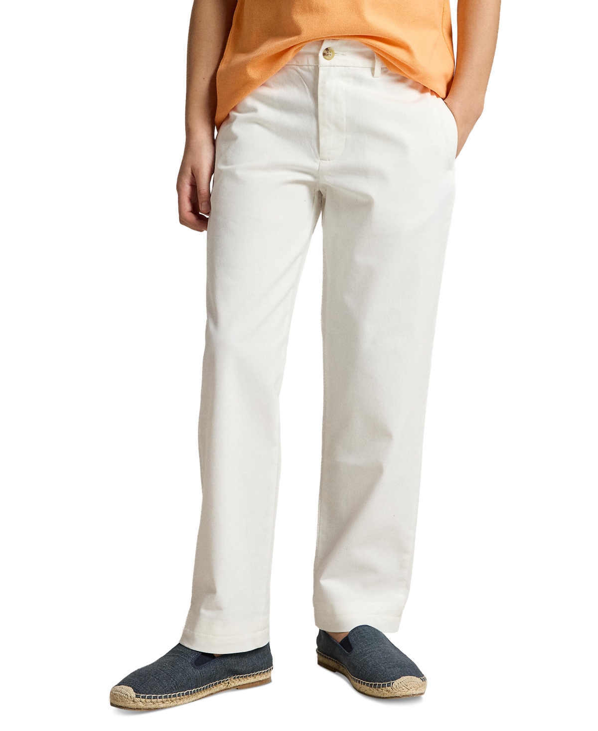 Click here for Polo Ralph Lauren Big Boys Straight Fit Stretch Tw... prices