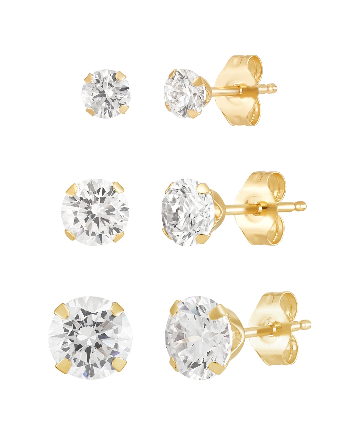 Click here for Macys 3-Piece Lab-Grown White Sapphire (1 ct. t.w.... prices