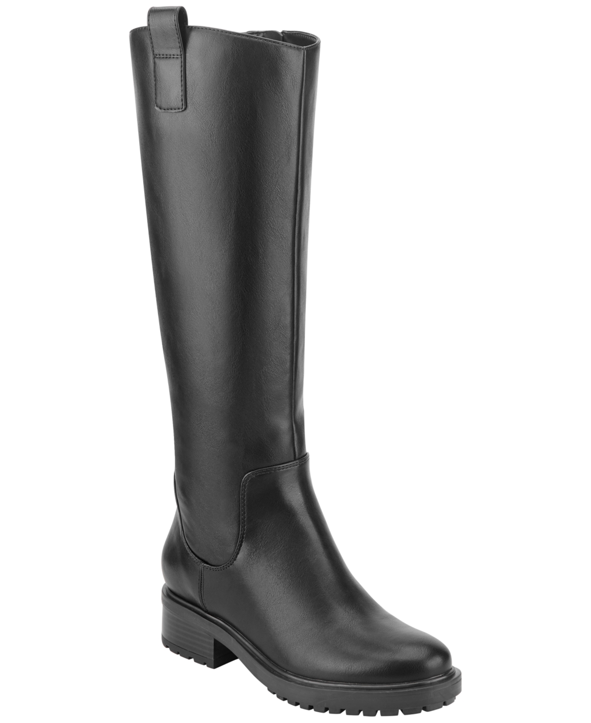 Click here for Marc Fisher Womens Amolia Lug Sole Zipper Tall Boo... prices