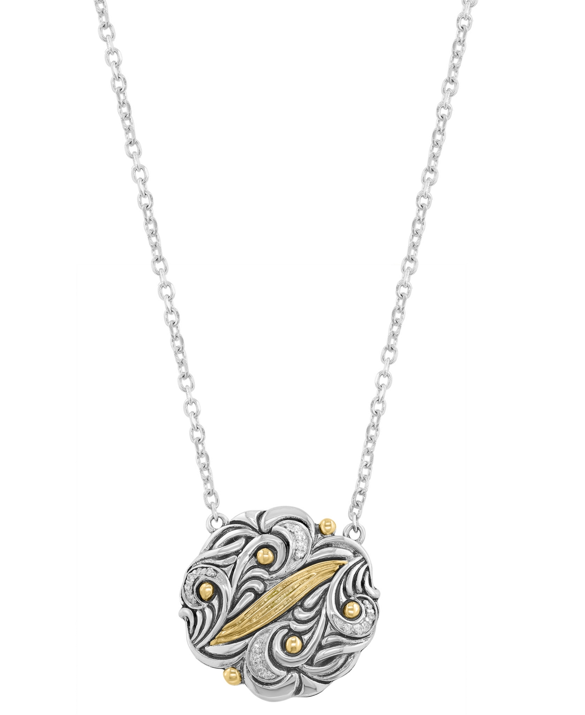 Click here for Effy Collection Diamond Pendant Necklace (1/20 ct.... prices