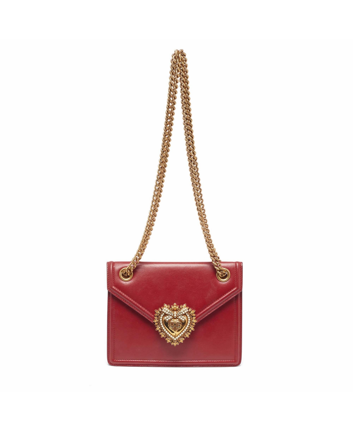 Click here for Pre-Owned Dolce & Gabbana Devotion Leather Shoulde... prices