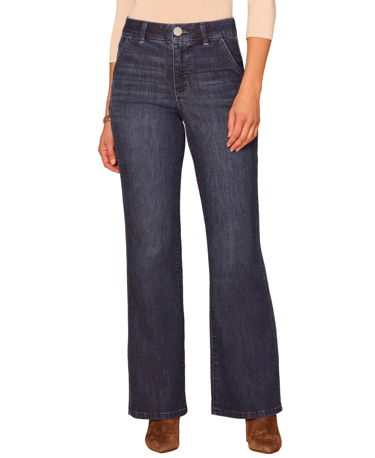 Click here for Democracy Womens Ab Solution Trouser Detail High-R... prices