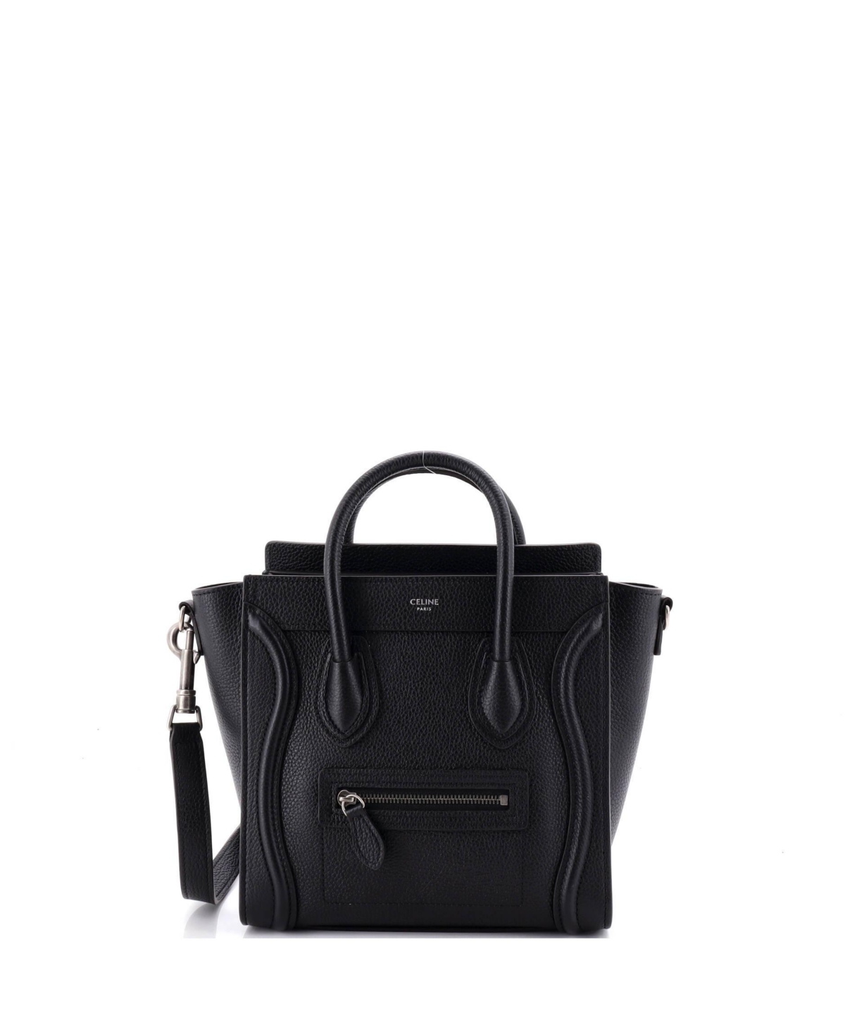 Click here for Pre-Owned Celine Nano Luggage Bag Grainy Leather -... prices