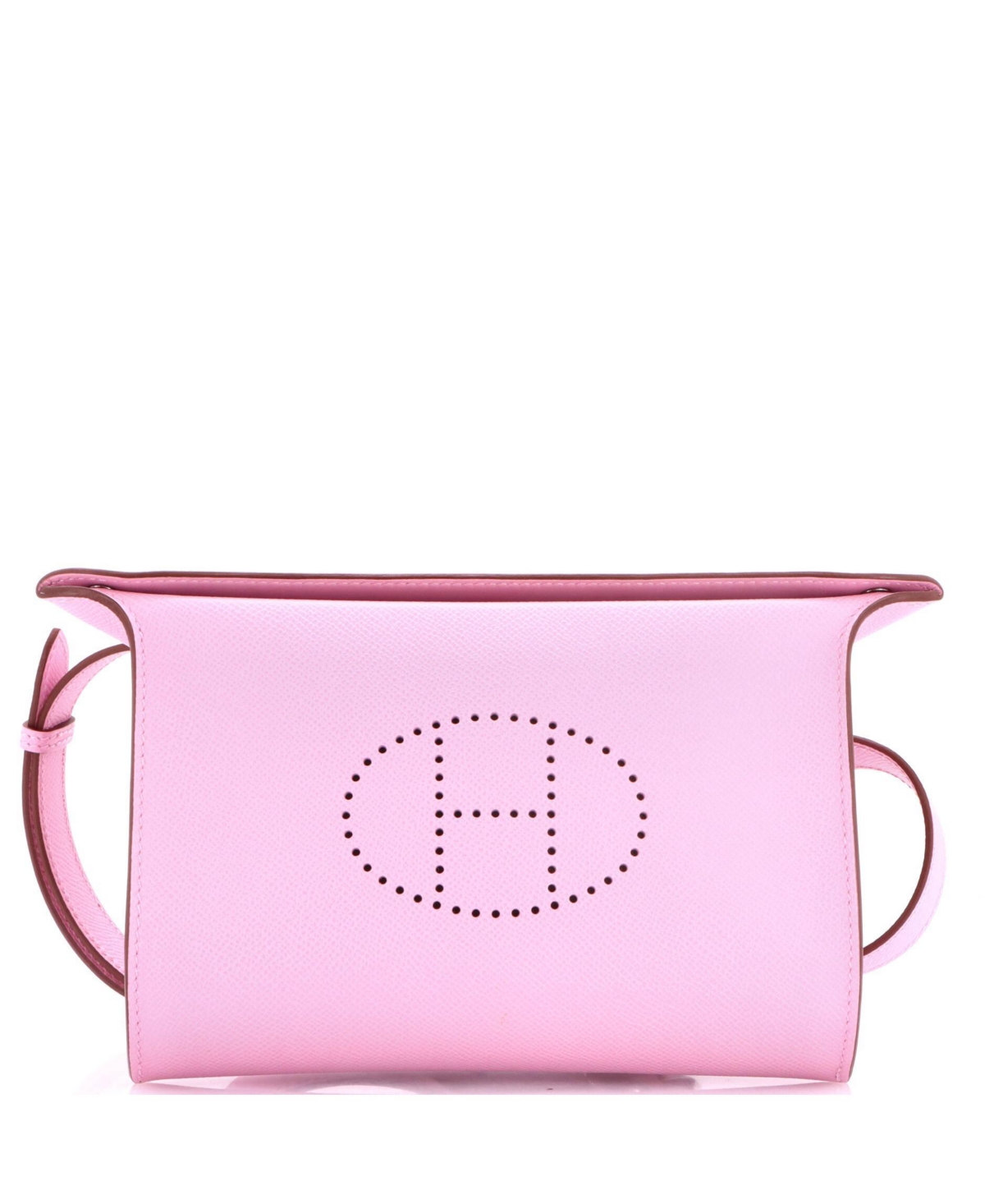 Click here for Pre-Owned Hermes Videpoches Bag Epsom - Pink prices