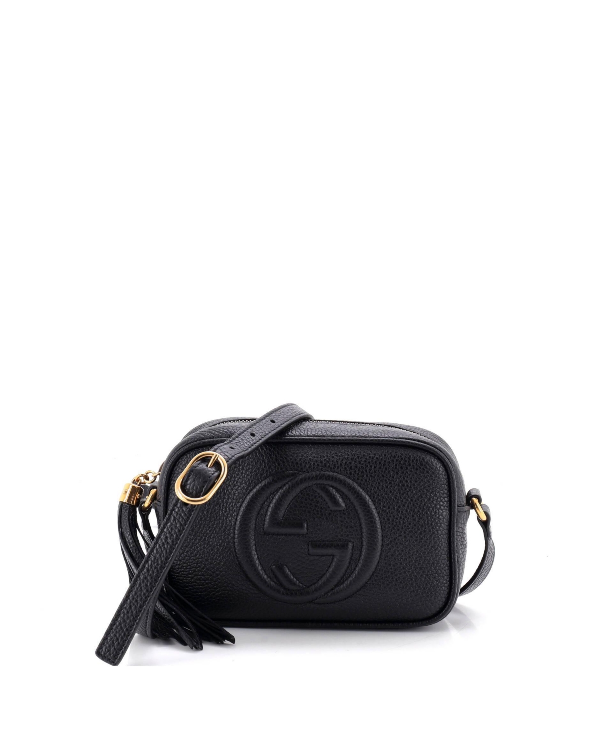 Click here for Pre-Owned Gucci Mini Soho Disco Crossbody Bag Leat... prices