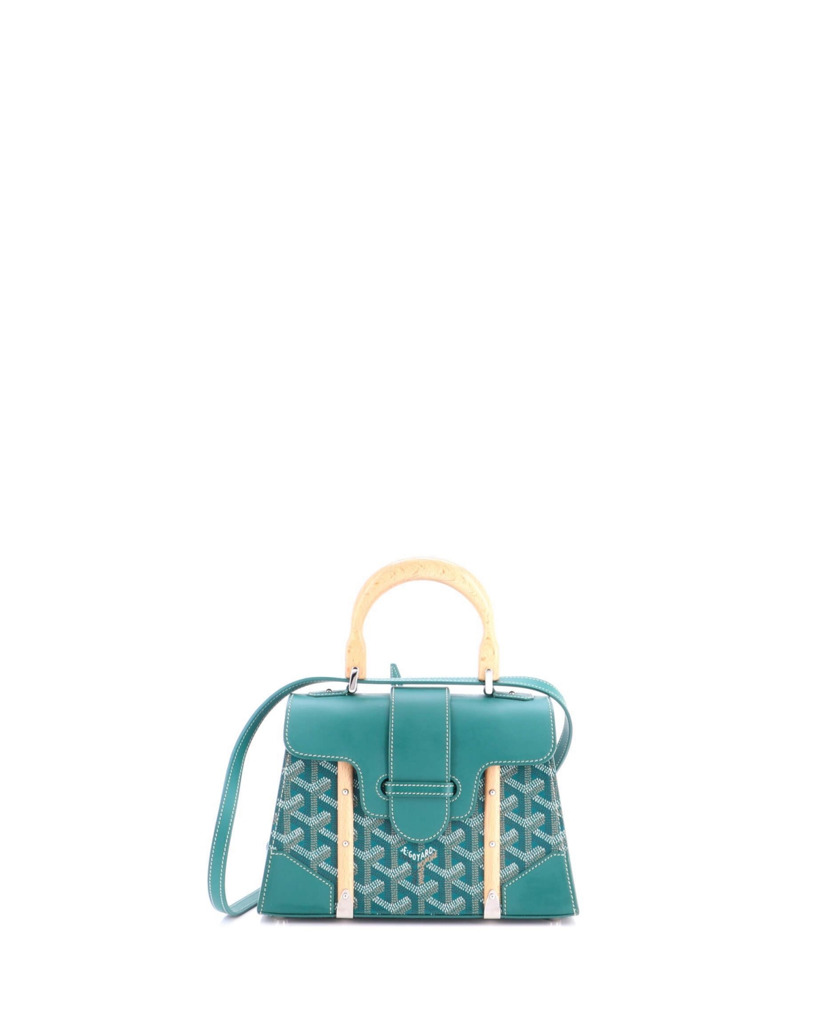 Click here for Pre-Owned Goyard Mini Structured Saigon Top Handle... prices
