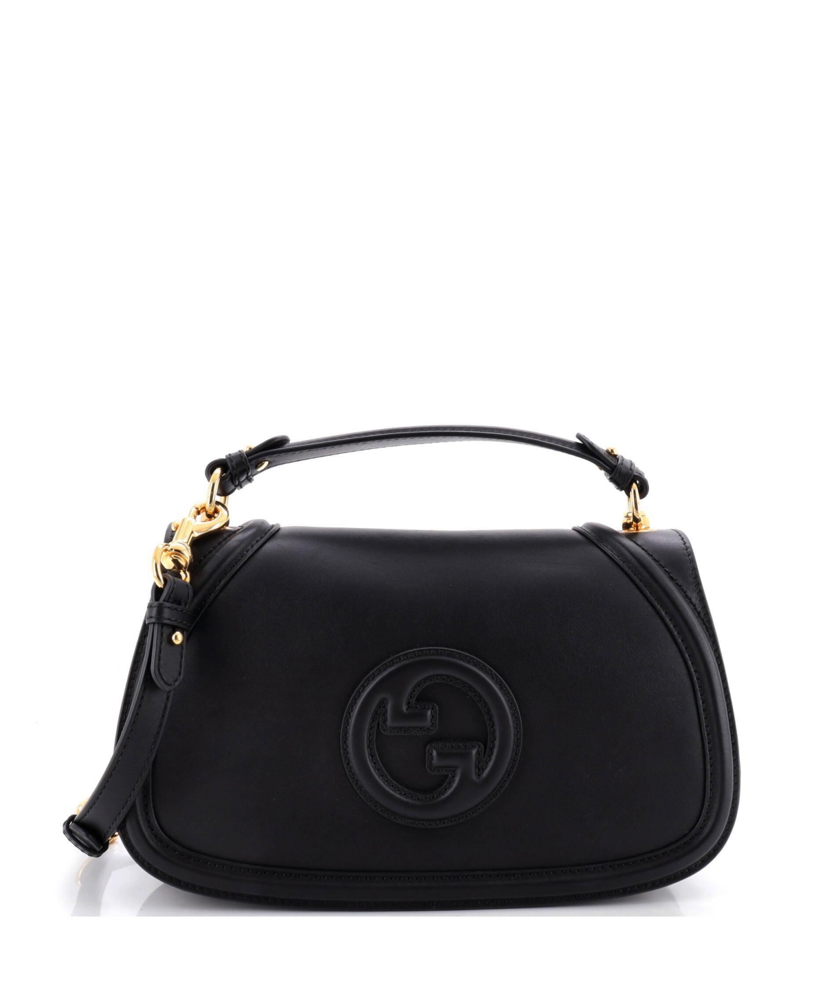 Click here for Pre-Owned Gucci Large Blondie Nm Top Handle Bag Le... prices