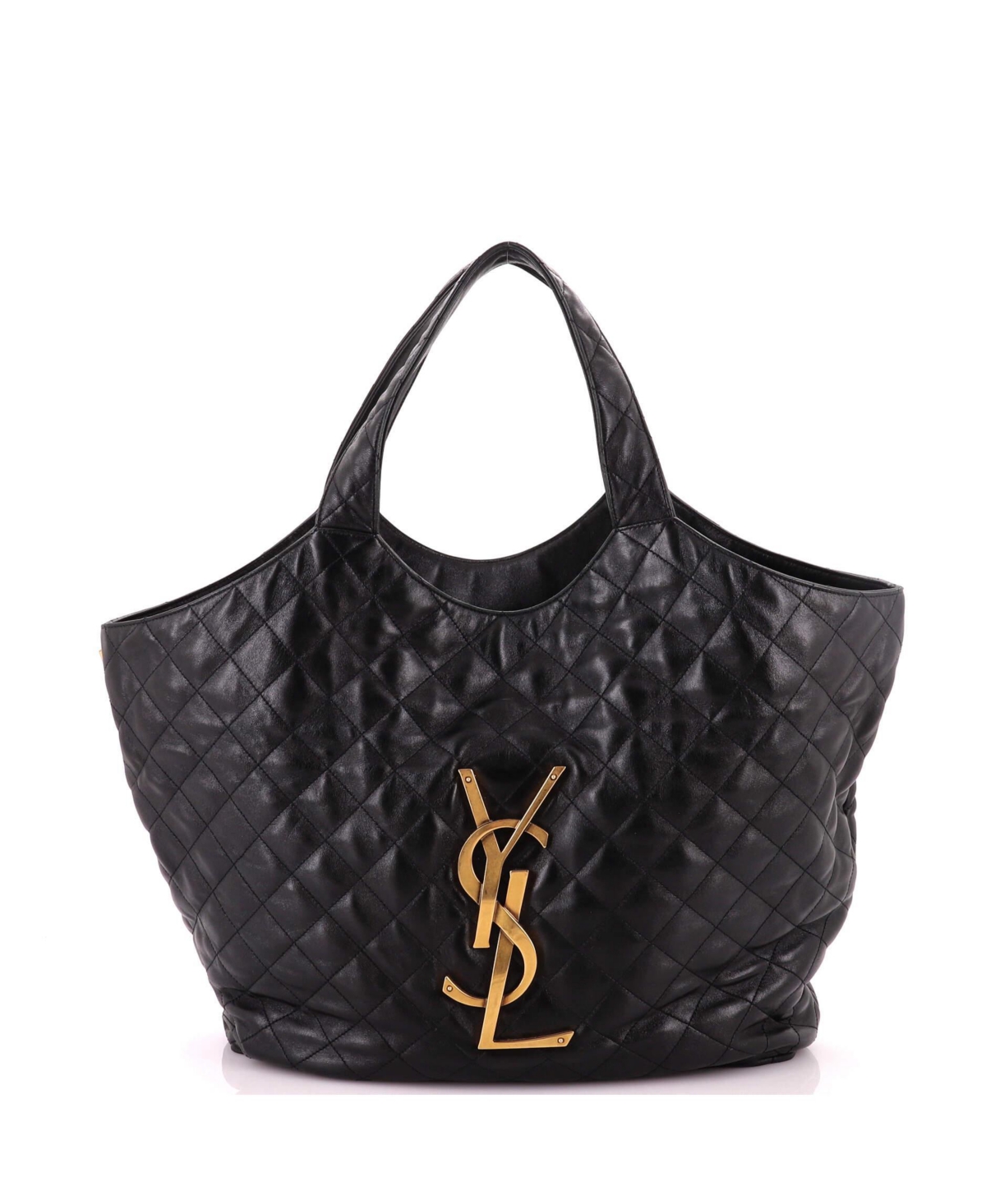 Click here for Pre-Owned Saint Laurent Maxi Icare Shopping Tote Q... prices