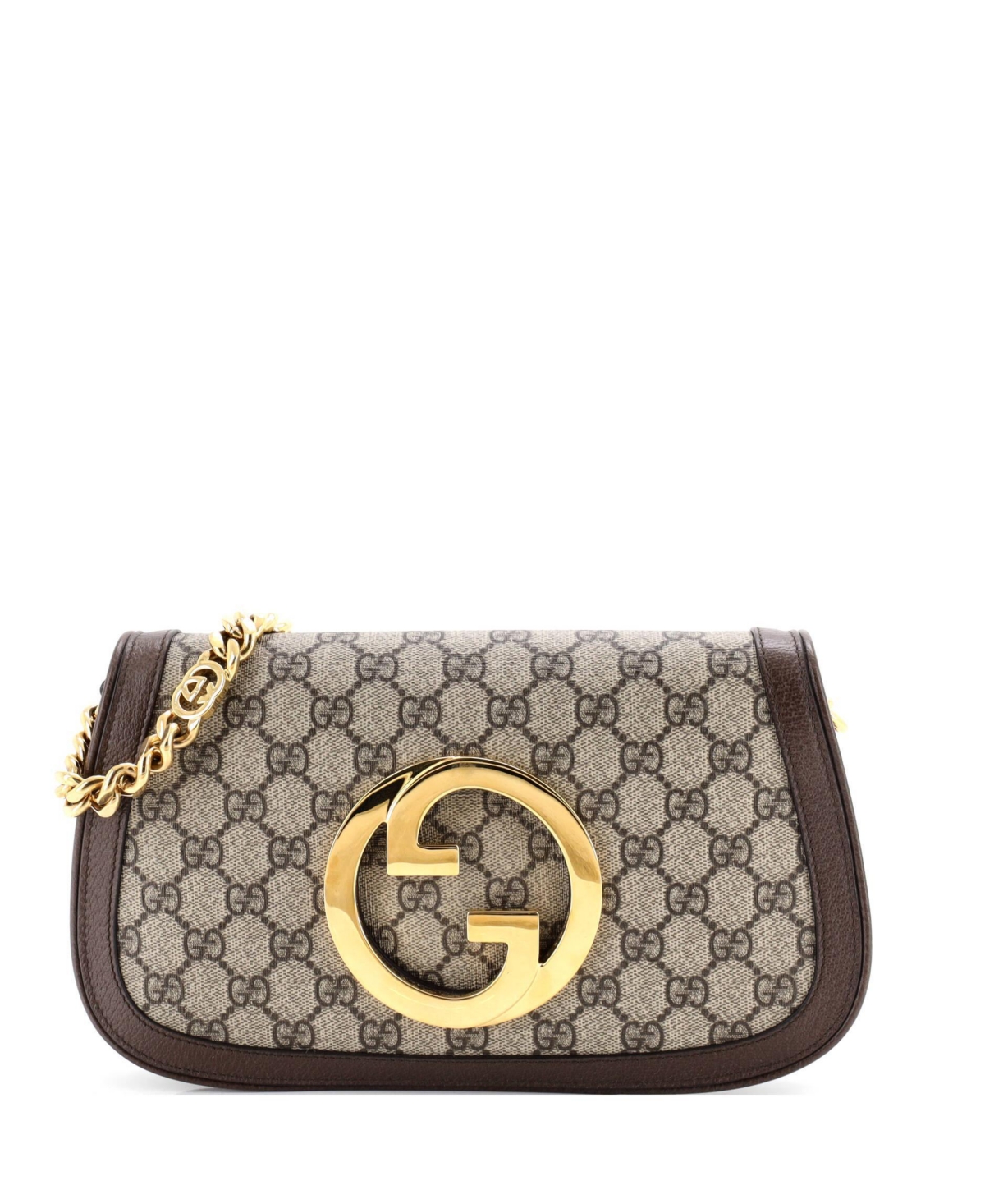 Click here for Pre-Owned Gucci Small Blondie Nm Chain Flap Bag Gg... prices
