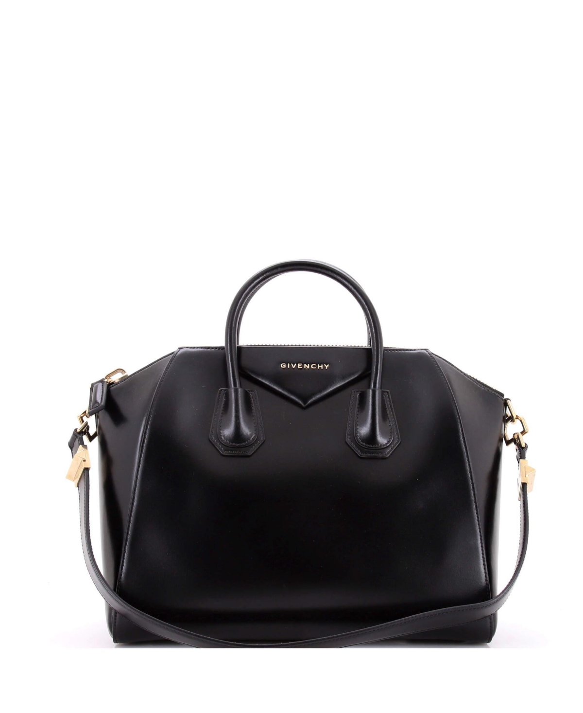 Click here for Pre-Owned Givenchy Medium Antigona Bag Glazed Leat... prices