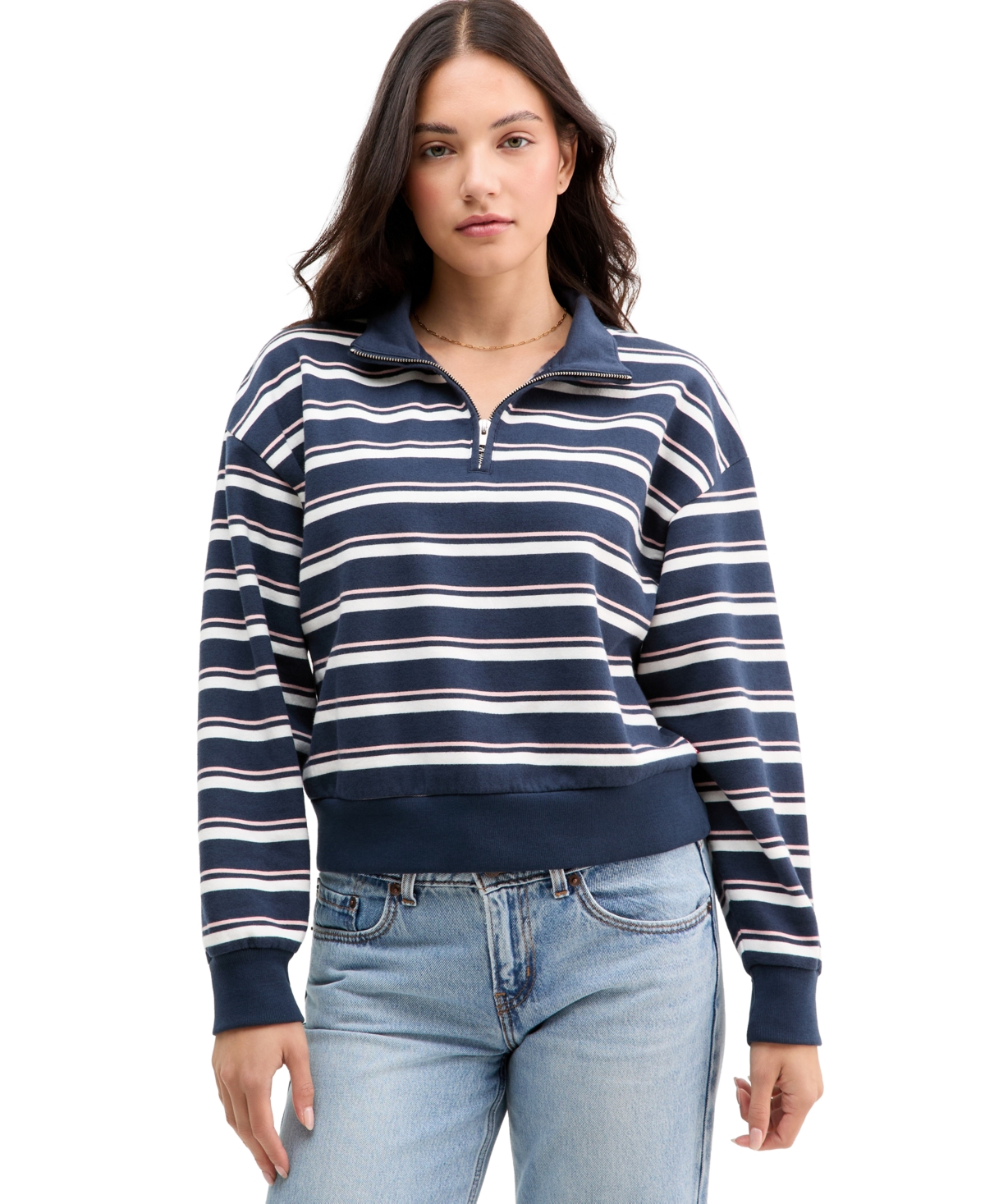 Click here for Levis Womens Cotton-Blend Everyday Sweatshirt - Ru... prices