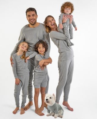 Click here for Leveret Matching Family Solid Light Gray Cotton Pa... prices