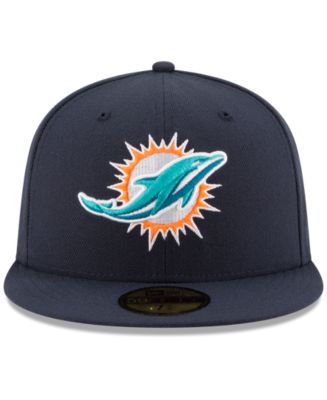 New Era Miami Dolphins Team Basic 59FIFTY Fitted Cap - Macy's