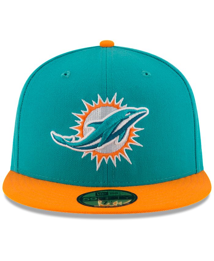 New Era Miami Dolphins Team Basic 59FIFTY Fitted Cap - Macy's