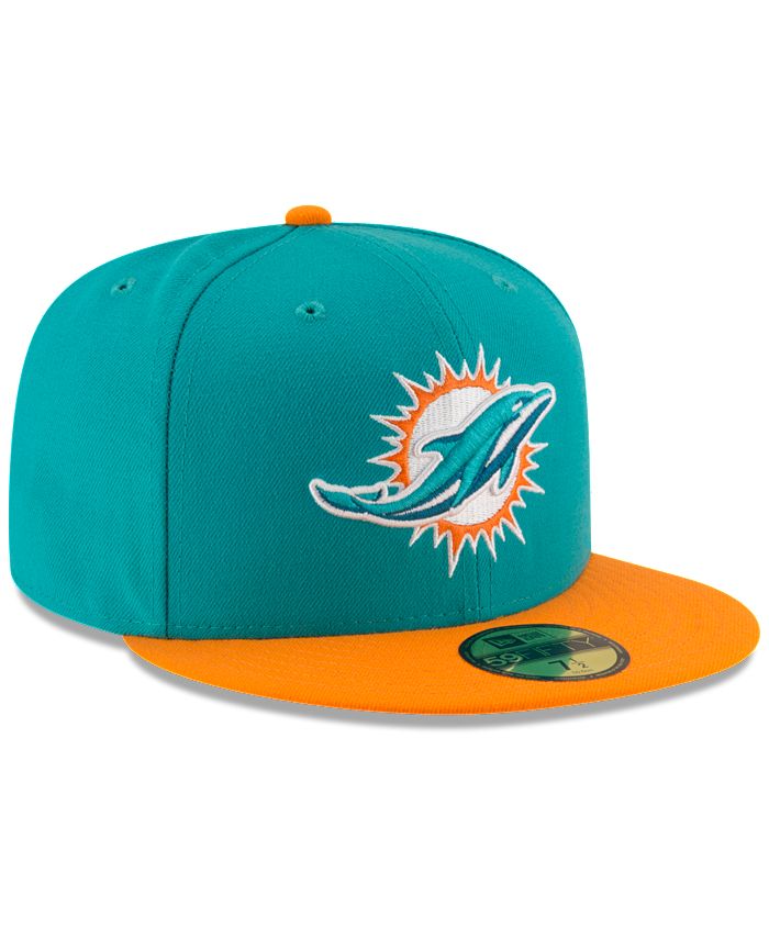 New Era Miami Dolphins Team Basic 59FIFTY Fitted Cap - Macy's