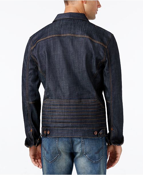 WILLIAM RAST Men's Erwin Raw Denim Jacket - Coats & Jackets - Men - Macy's