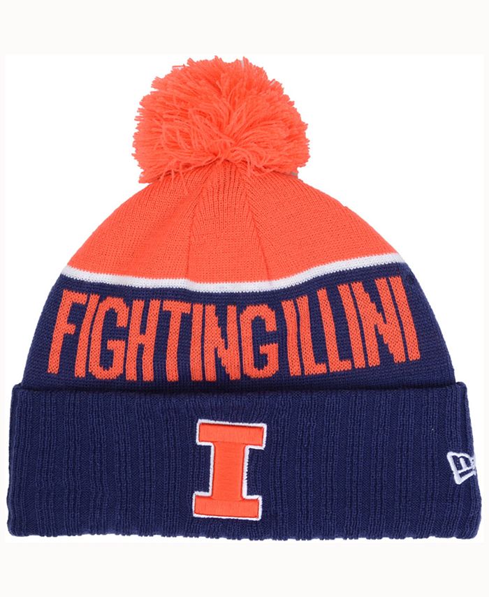 New Era Illinois Fighting Illini Sport Knit Hat - Macy's