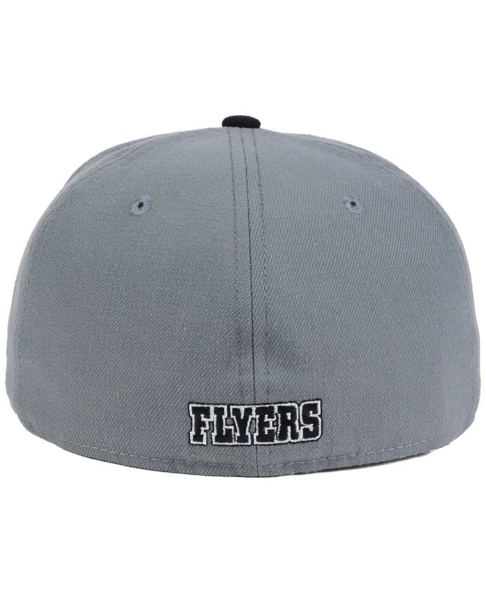 New Era Philadelphia Flyers Gray Black 59FIFTY Cap - Macy's