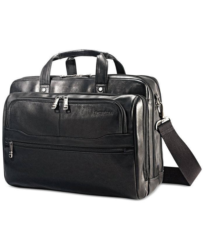Samsonite Colombian Leather Business Case - Macy's