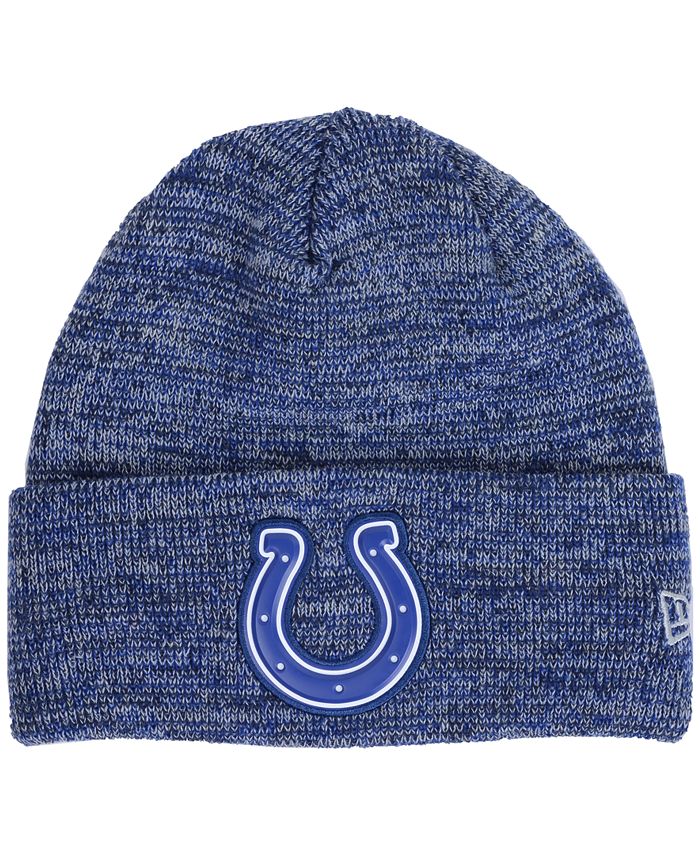 New Era Indianapolis Colts Beveled Team Knit Hat - Macy's