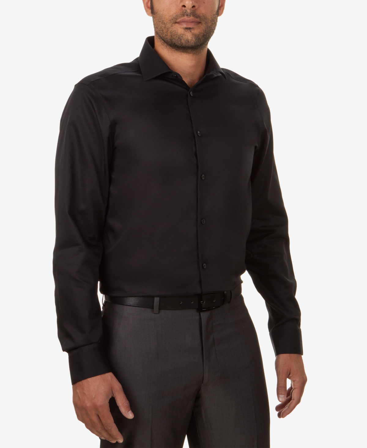 Click here for Calvin Klein Mens Slim-Fit Non-Iron Spread Collar... prices