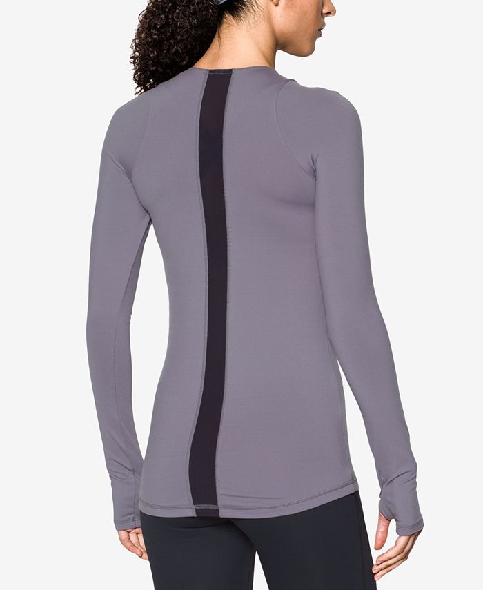 Under Armour Mirror StudioLux® Top - Macy's