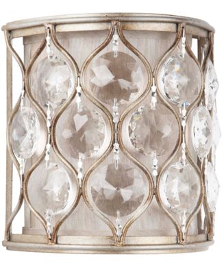 Feiss Lucia Crystal Wall Sconce - Macy's