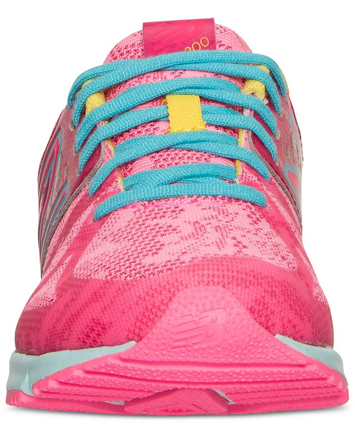 New Balance Little Girls' 200 v1 Running Sneakers from Finish Line - Macy's