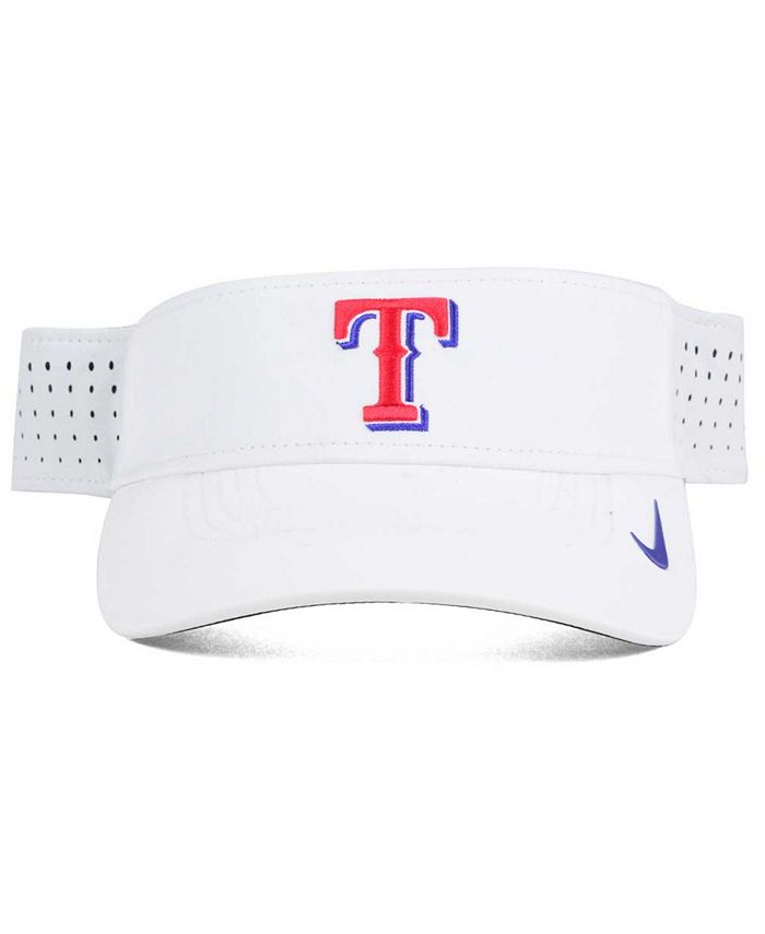 Nike Texas Rangers White Dri-FIT Visor - Macy's