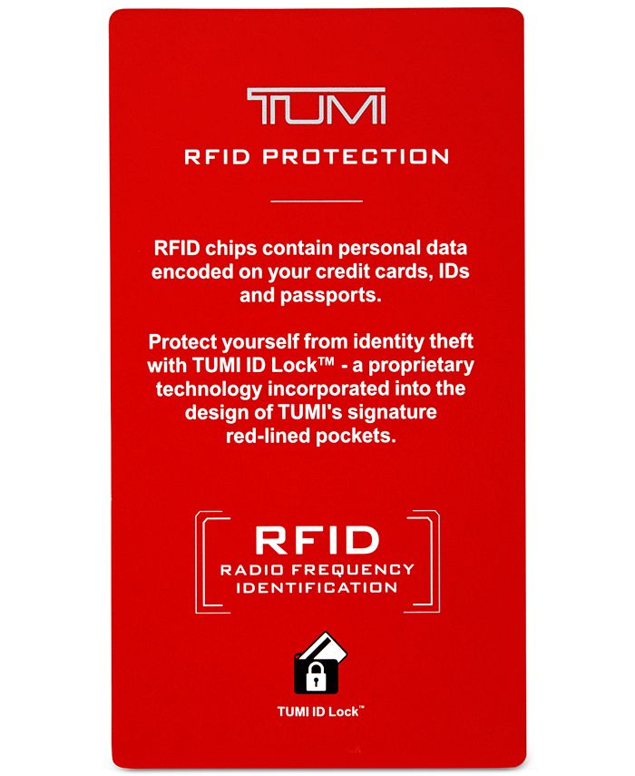 Tumi Men's ID Lock Gusseted Card Case - Macy's