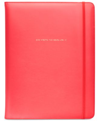 Kate Spade New York Notepad Folio, She Wrote The Book On It - Macy's