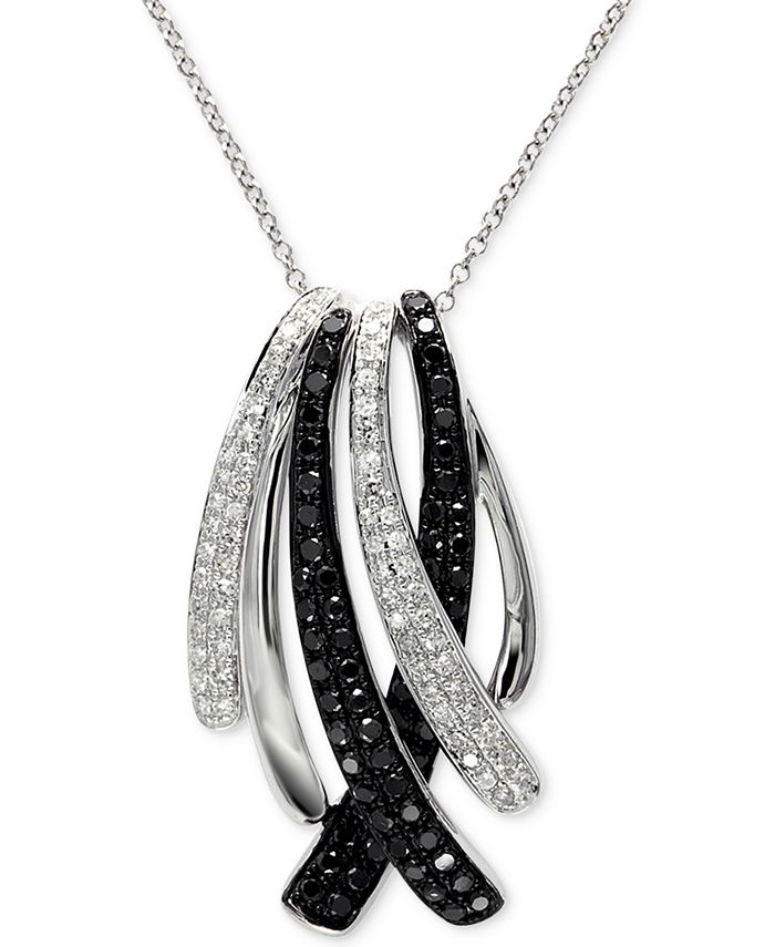 EFFY Collection Caviar by EFFY® Diamond Pendant Necklace (3/4 ct. t.w ...