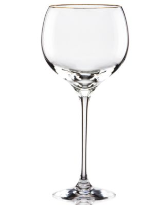 Lenox Stemware, Eternal Gold Signature Goblet - Macy's