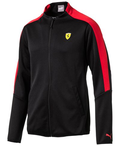 Puma Men's Ferrari T7 Track Jacket - Coats & Jackets - Men - Macy's