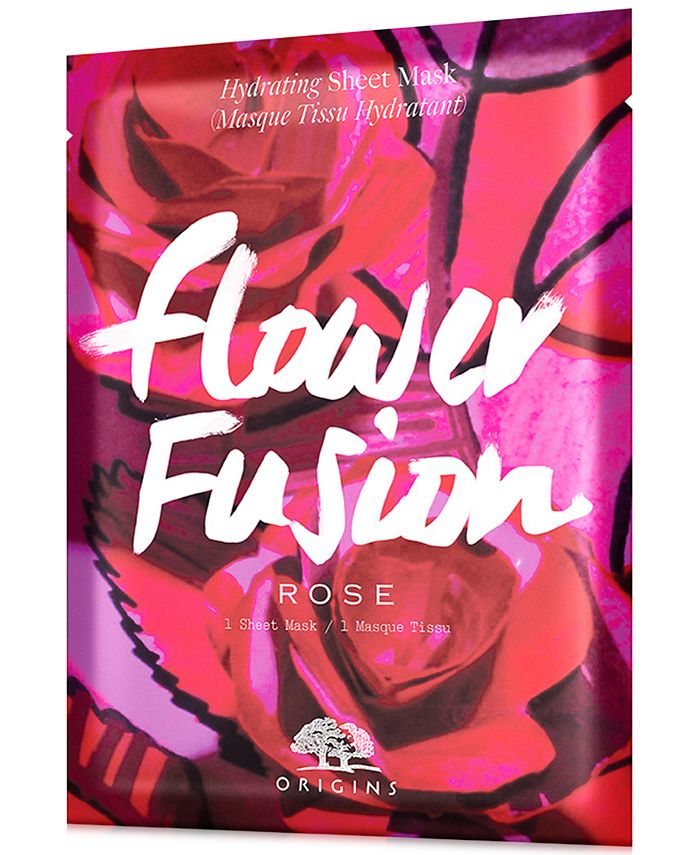 Origins Flower Fusion Rose Hydrating Sheet Mask - Macy's
