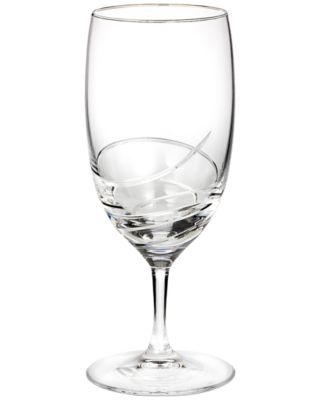 Waterford Stemware, Ballet Ribbon Essence Platinum Iced Beverage Glass ...
