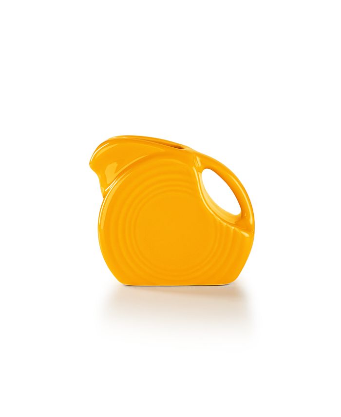 Fiesta Daffodil 5 oz Mini Disc Pitcher - Macy's