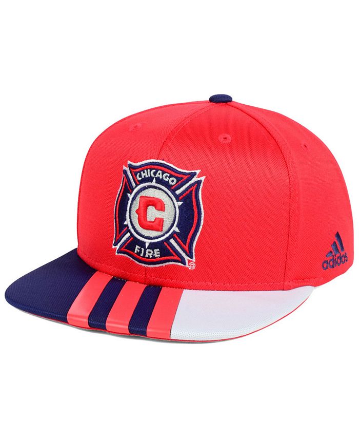adidas Chicago Fire Authentic Team Snapback Cap - Macy's