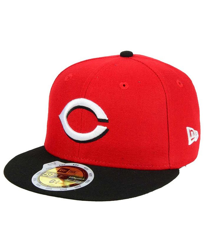 New Era Kids' Cincinnati Reds Authentic Collection 59FIFTY Cap - Macy's